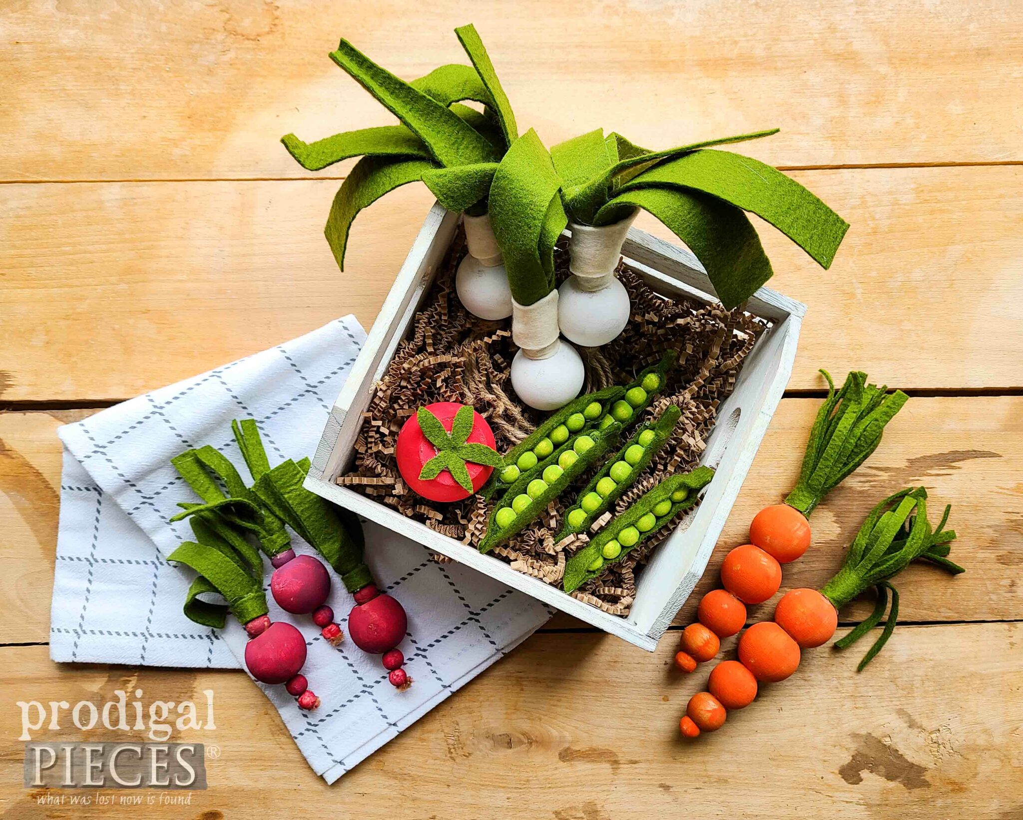 Wooden Bead Vegetables - Prodigal Pieces