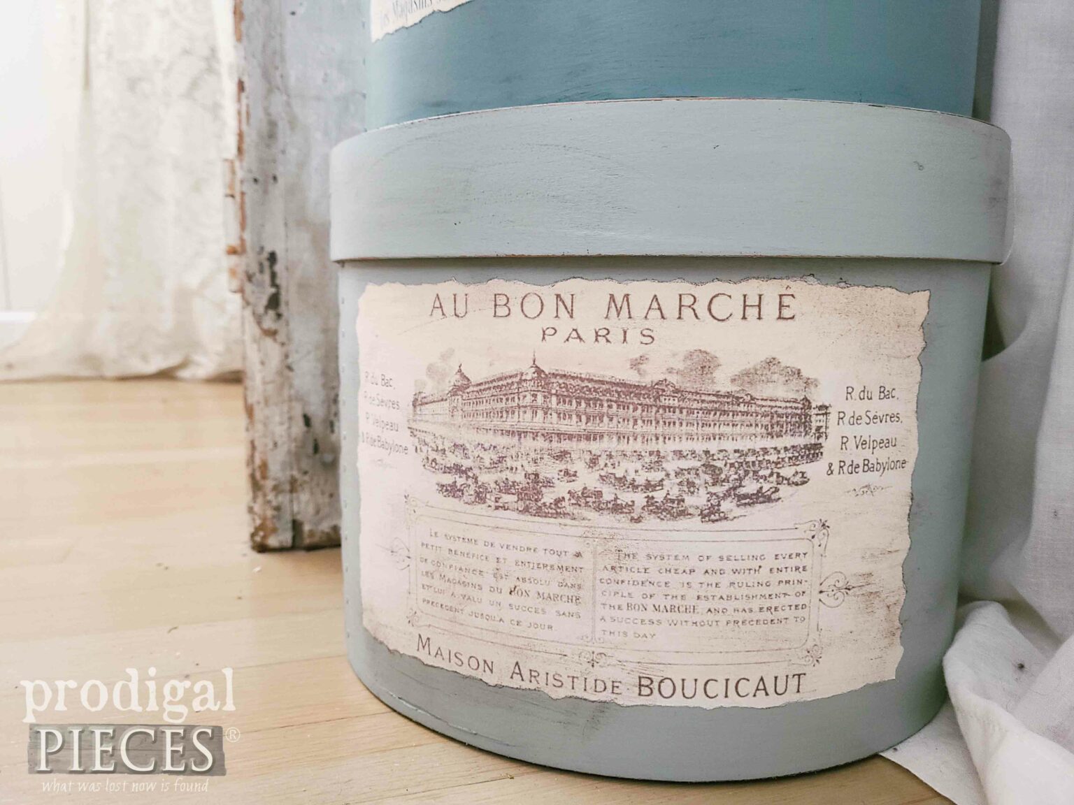 Upcycled Storage Boxes - Prodigal Pieces