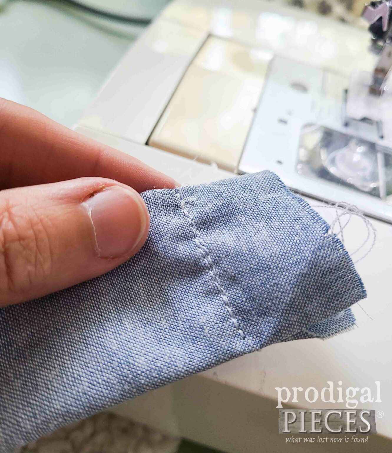 Refashioned Draft Stopper - Prodigal Pieces