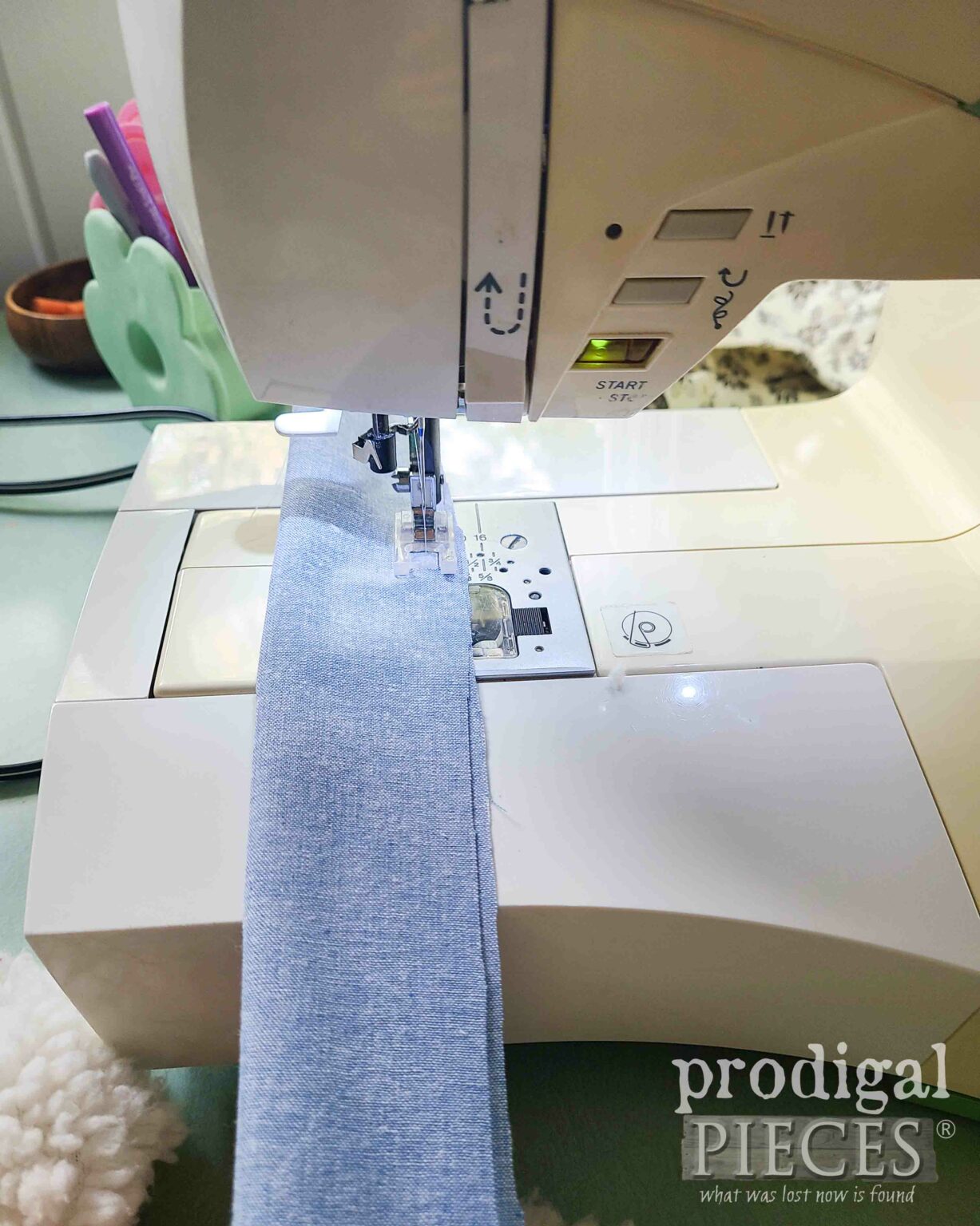 Refashioned Draft Stopper - Prodigal Pieces