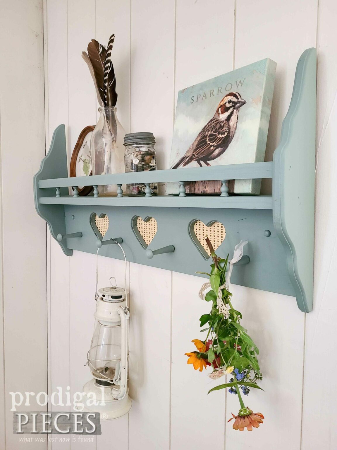 Heart Cut-Out Shelf Update - Prodigal Pieces