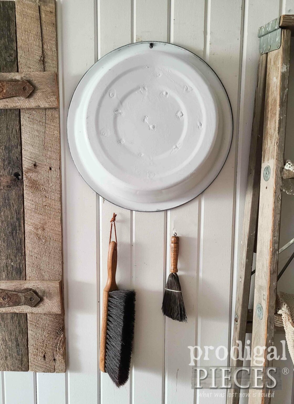 Repaired Enamel Wash Basin - Prodigal Pieces
