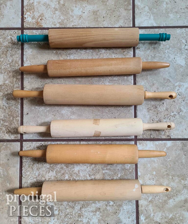 Repurposed Rolling Pins - Prodigal Pieces
