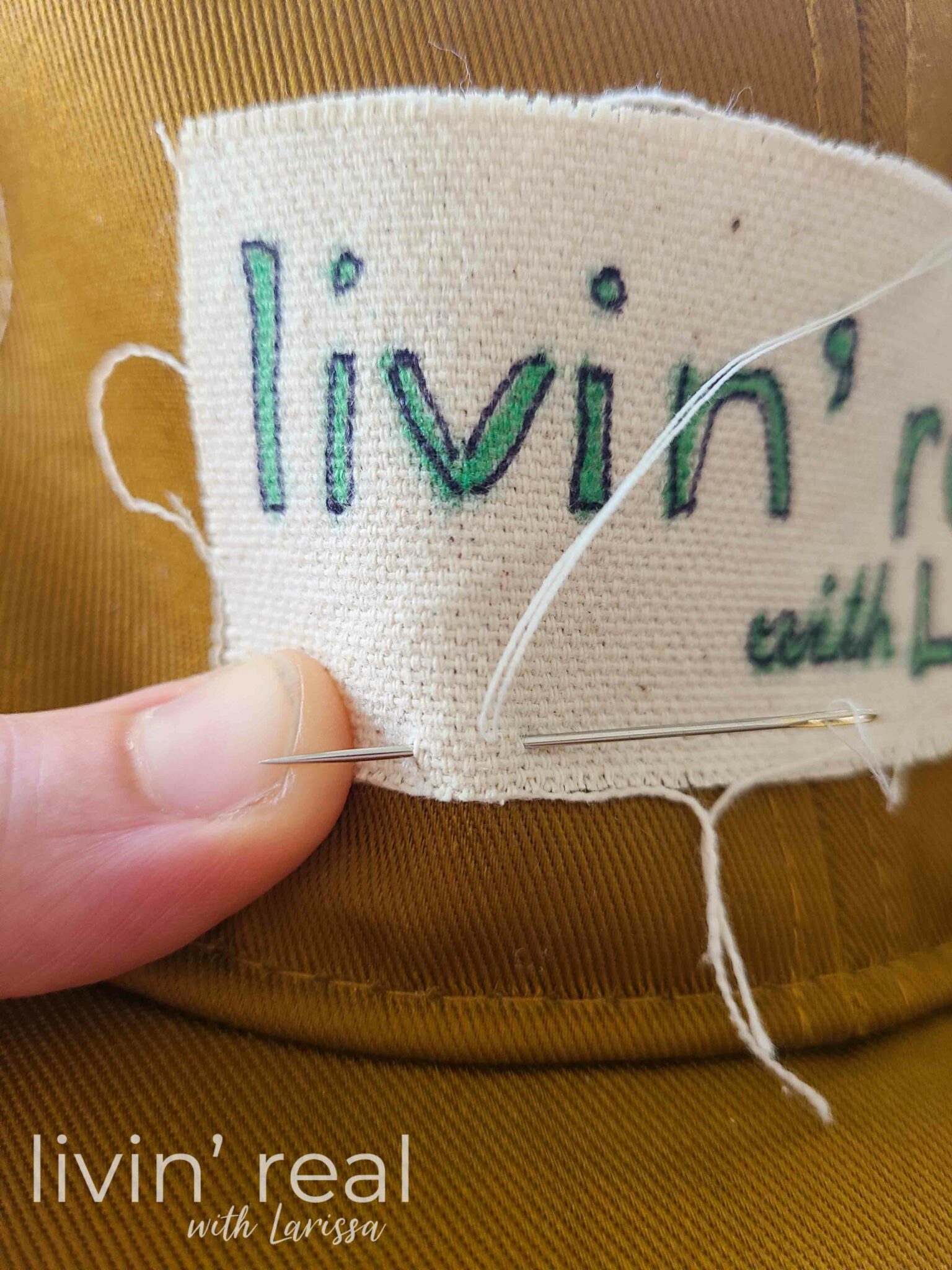 DIY Custom Hat Patch - Prodigal Pieces